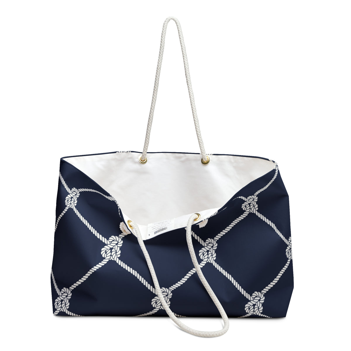 Weekender Bag - Navy Rope – Lorelei Nautical Treasures